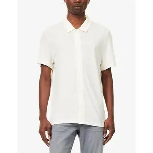Paige Sultan Button-up Linen And Cotton-blend Shirt