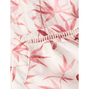 Whistles Tropical Bird Textured Woven Shirt