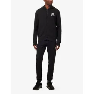 Moncler Artist Brand-badge Cotton Jogging Bottoms