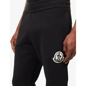 Moncler Artist Brand-badge Cotton Jogging Bottoms