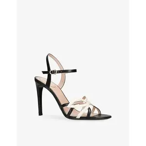 Valentino Garavani Bow 100 Heeled Leather Sandals