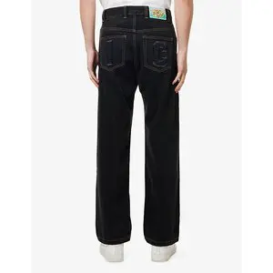 ICECREAM Running Dog Double Scoop Straight-leg Denim Jeans