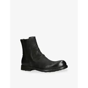 Officine Creative Bulla Leather Chelsea Boots