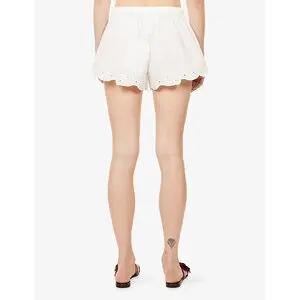 SIR. Klara Drawstring Cotton Mini Shorts
