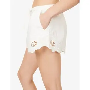 SIR. Klara Drawstring Cotton Mini Shorts