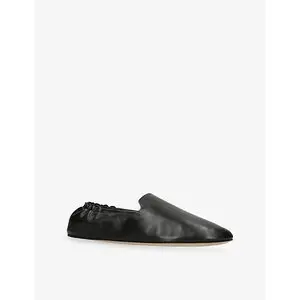 THE ROW Casa Leather Slipper