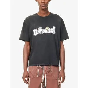 NAHMIAS Boardwalk Logo-print Boxy Cotton-jersey T-shirt