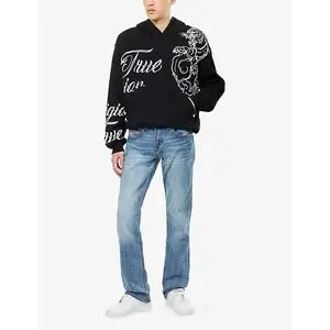 True Religion Graphic Print Cotton Hoody