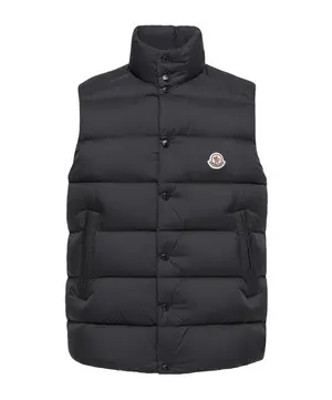 Moncler Tibb Down Gilet - Blue