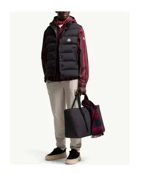 Moncler Tibb Down Gilet - Blue