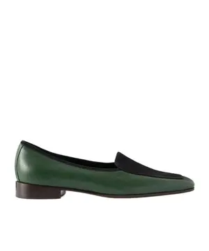 THE ROW Adam Loafers - Deep Green