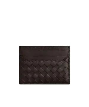 Bottega Veneta Intrecciato Piccolo Credit Card Case - Fondant