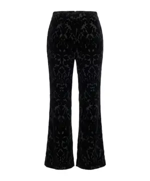 Gucci Floral Devoré Velour Pants