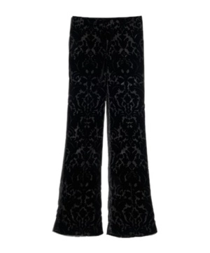Gucci Floral Damask Wide Leg Pants