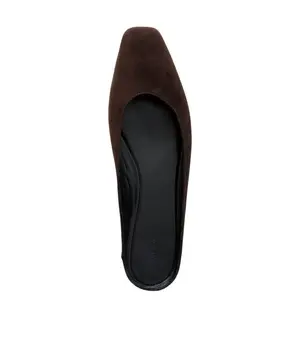 THE ROW June Suede Mules