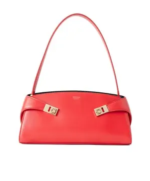 FERRAGAMO East-west Shoulder Bag - Red