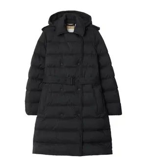 Burberry Hooded Puffer Coat
