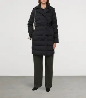 Burberry Hooded Puffer Coat