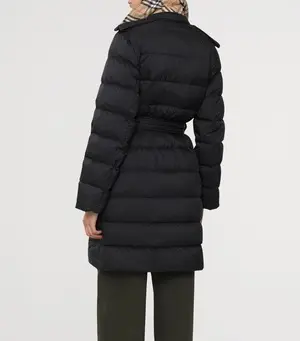 Burberry Hooded Puffer Coat