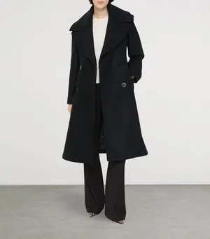 Burberry Wool Tailored Coat
