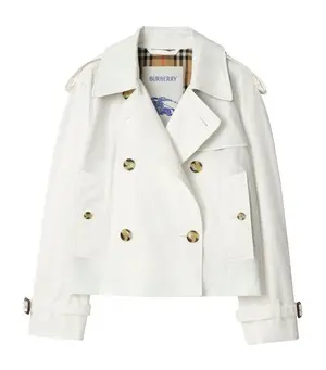 Burberry Button Detailed Jackets For Women