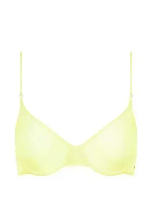 MAISON CLOSE Double Sens Corbeille Sheer Bra - Yellow