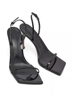 Amina Muaddi Maya Ankle Strap Sandals