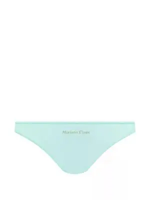 MAISON CLOSE Double Sens Cut-out Briefs - Blue