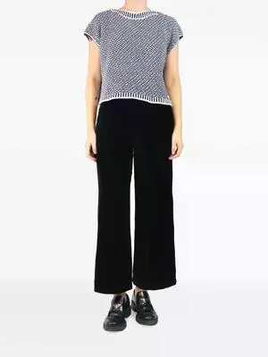 DIEGA Velvet Wide-leg Trousers