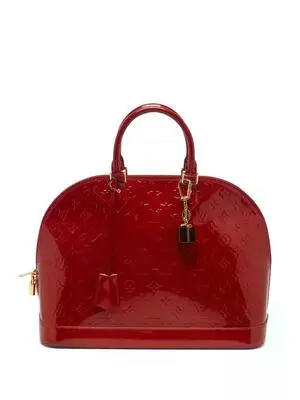 LOUIS VUITTON Alma Monogram Vernis Tote Bag