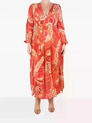 Rixo Printed Maxi Dress