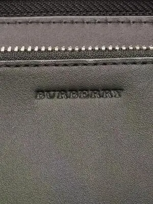 Burberry Check Zip-around Wallet
