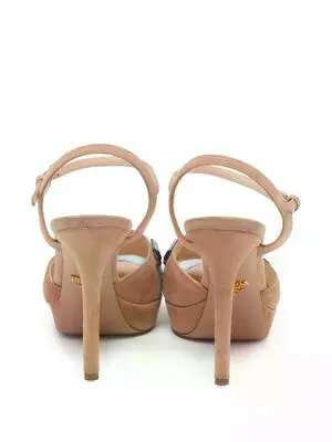 Prada Crystal-embellished Ankle-strap Sandals