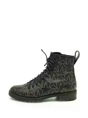 JIMMY CHOO Cruz Studded Combat Boots