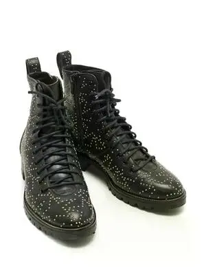 JIMMY CHOO Cruz Studded Combat Boots