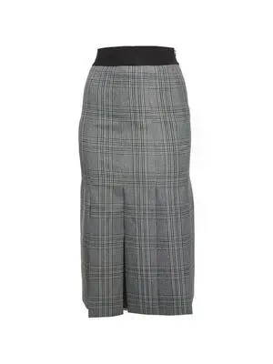 Maje Pleated Midi Skirt