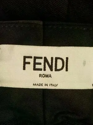 Fendi Tailored Wool Trousers