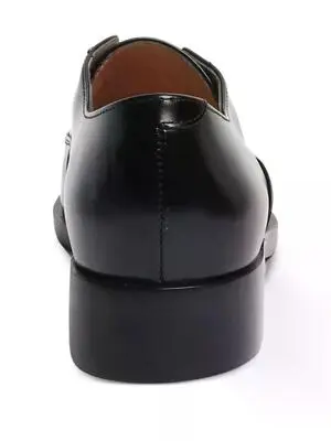 GIANVITO ROSSI Leather Slip-on Oxford Shoes