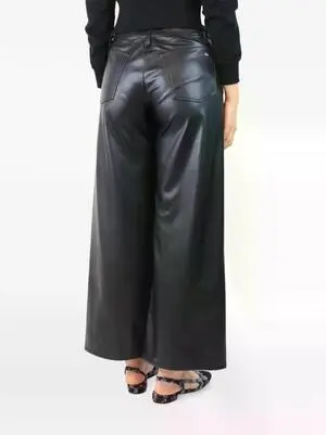 Rag & Bone Faux-leather Wide-leg Trousers