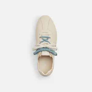 COACH OUTLET Coach Soft Leather Lace-up Sneakers