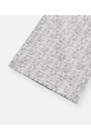 PAPER PLANES Plaid Knit Straight Leg Pants