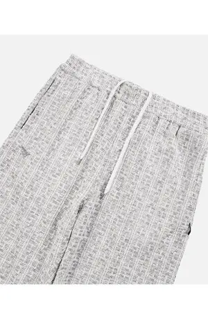 PAPER PLANES Plaid Knit Straight Leg Pants