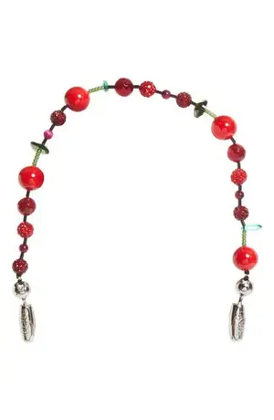 OSSA Fruit Charm Wrist Strap For Iphone Case - Cherry