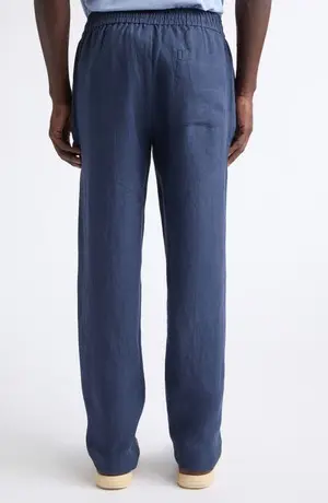 Sunspel Drawstring Linen Trousers