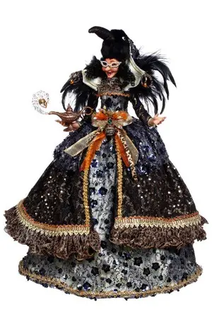 MARK ROBERTS Raven Genie Witch - Black