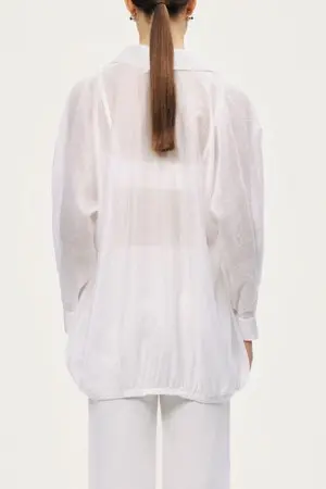 NOCTURNE Tie-detail Shirt