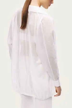NOCTURNE Tie-detail Shirt