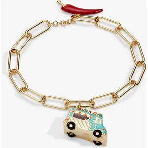 ALEX AND ANI Taco Truck Toggle Bracelet - Gold