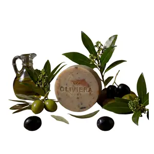 OLIVIERA HOME Oil Bar Soap Trio - Olive