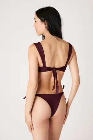 LONDRE BODYWEAR The Sweetheart Underwire Top - Dark Cherry